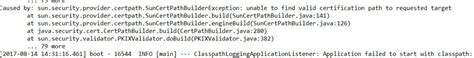 Suncertpathbuilderexception Unable To Find Certification Path To