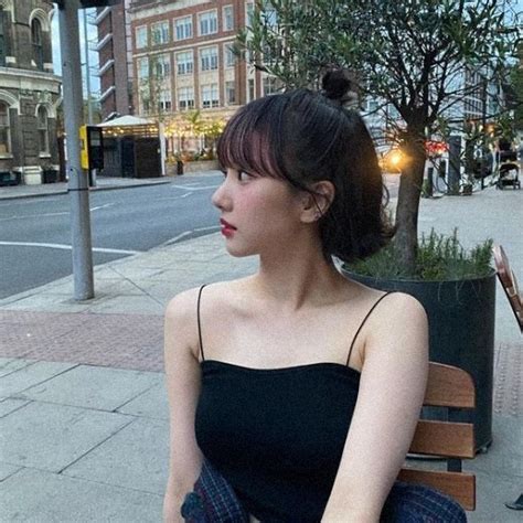 짧은 단발 헤어스타일 머리 묶기 반묶음 네이버 블로그