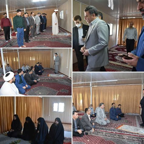 نمازخانه جدید ساختمان شماره دو دانشگاه افتتاح شد دانشگاه علوم پزشکی