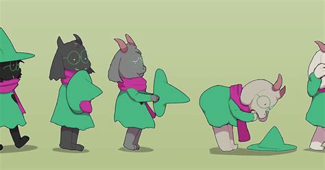 Deltarune Ralsei Bimbofication ぼけーのイラスト Pixiv
