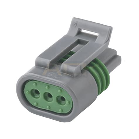 12162280 Delphi Metri Pack 1502 Gray 3 Way Sealed Female Crankshaft Sensor Connector Ignition 12162280 Delphi Metri Pack 1502 Gray 3 Way Sealed Female Crankshaft Sensor Connector Ignition