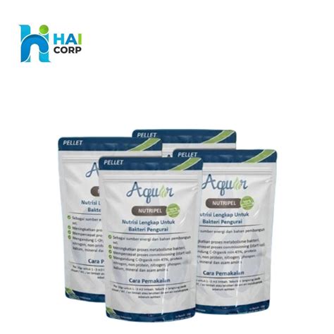 Pupuk Aquar Nutripel 10gr Hai Corp Indonesia