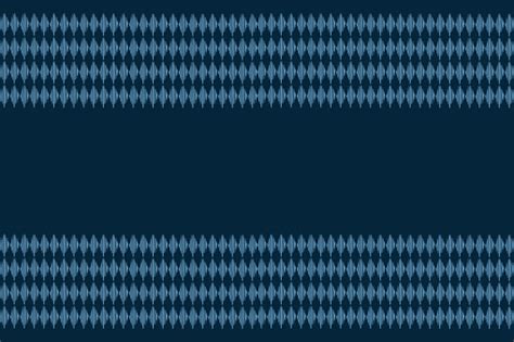 민족 Ikat 직물 패턴 기하학적 스타일입니다 아프리카 Ikat 자수 민족 동양 패턴 파란색 배경입니다 추상 벡터 일러스트 레이