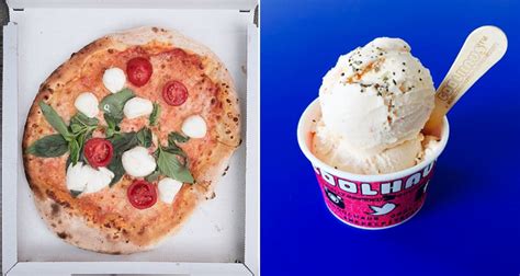 Los Angeles Coolhaus Really Went There And Made Pizza Flavored Ice