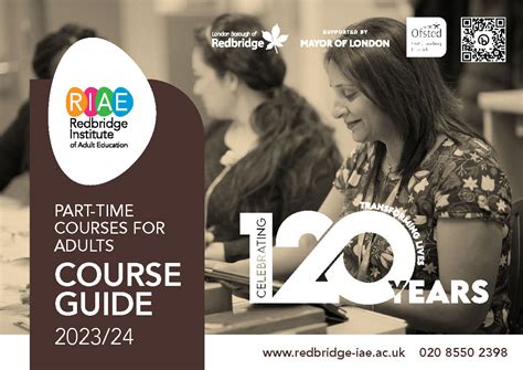 New Course Guide 202324 Redbridge Institute