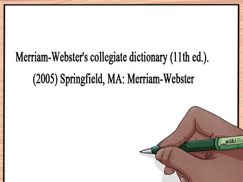 4 Ways To Write An APA Style References Page WikiHow