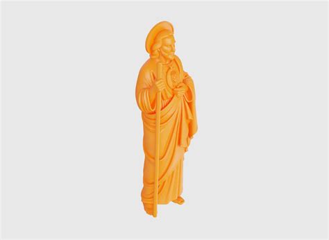 Sculptures And Artworks Stl Descarga San Judas Tadeo Models 3d