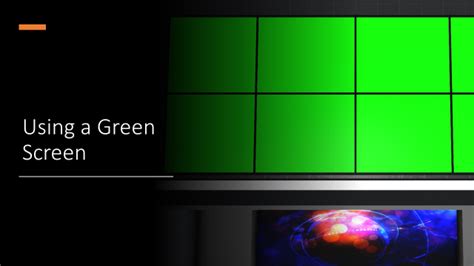 Setting Up A Green Screen Learning Technologies Archive