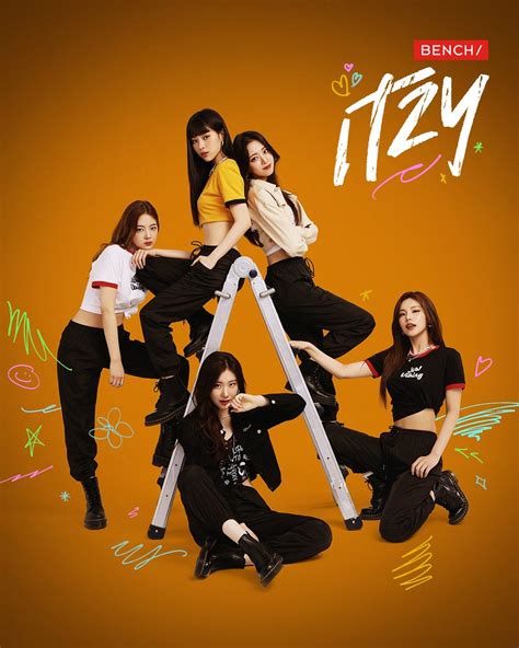 221017 Bench Twitter Update With Itzy R Itzy