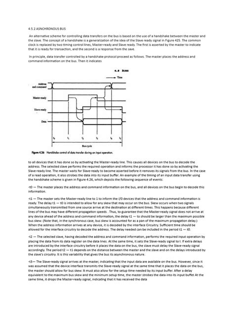 Asynchronous Bus Download Free Pdf Inputoutput Data Transmission