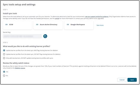 Configure Active Directory Sync