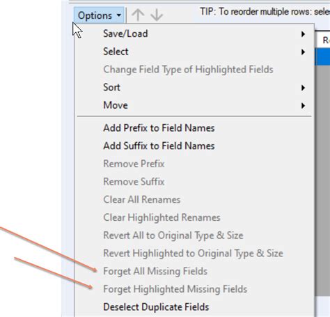 Solved How Do I Get Rid Of The Yellow Missing Fields From Alteryx Community