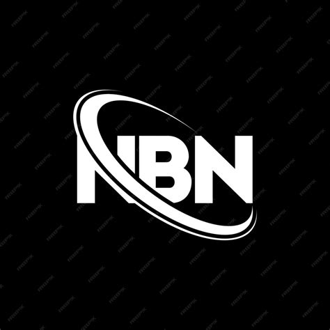 Nbn 로고 Nbn 문자 Nbn 글자 로고 디자인 이니셜 Nnn 로고 원과 대문자 모노그램 로고 Nnn 타이포그래피 기술 비즈니스 및 부동산 브랜드 프리미엄 벡터