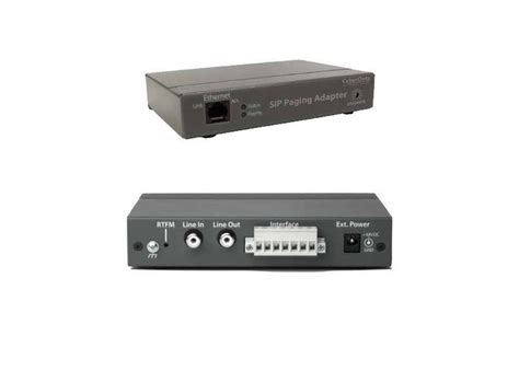 Cyberdata Sip Paging Adapter Manual