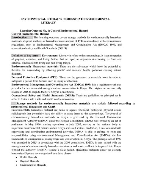 Computer Organization And Architecture Environmental Literacy Demonstrate Environmental