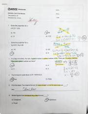 Geometry Unit Test Review Proportions Similar Figures And Course Hero