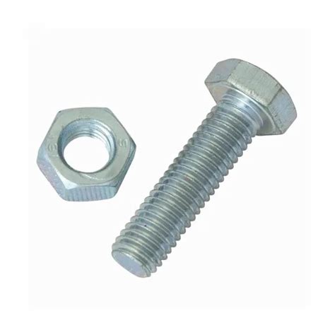 M6 6 Mm Gi Hex Nut Bolt At Best Price In Mumbai Id 2855631524891