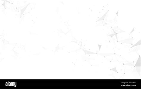 Abstract Tech Network Connection Dots Digital Technology And Big Data