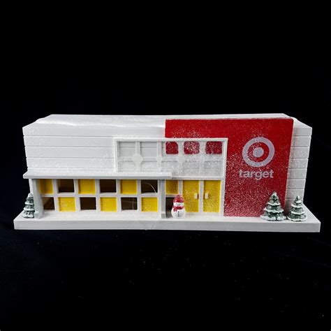 Target Bullseye Playground Target Store Lighted Christmas Village 2023 Larrys Basement