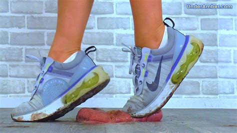 Goddess Amber Busting The C From Your B In My Muddy Nike Air Max 2021 196 Bug Cam
