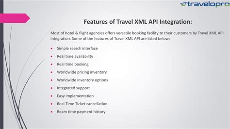 ppt travel xml api integration powerpoint presentation free download