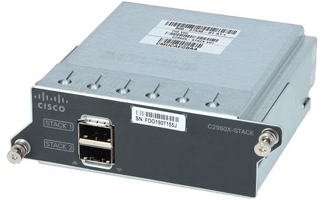 Cisco C2960x Stack Catalyst 2960 X Flexstack Plus Stacking Module Optional