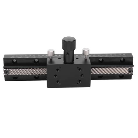 Xaxis Manual Finetune Linear Stage With Aluminum Alloy Dovetail Rail Slide And Long Stroke Block