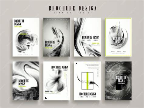 Premium Vector Abstract Brochure Template
