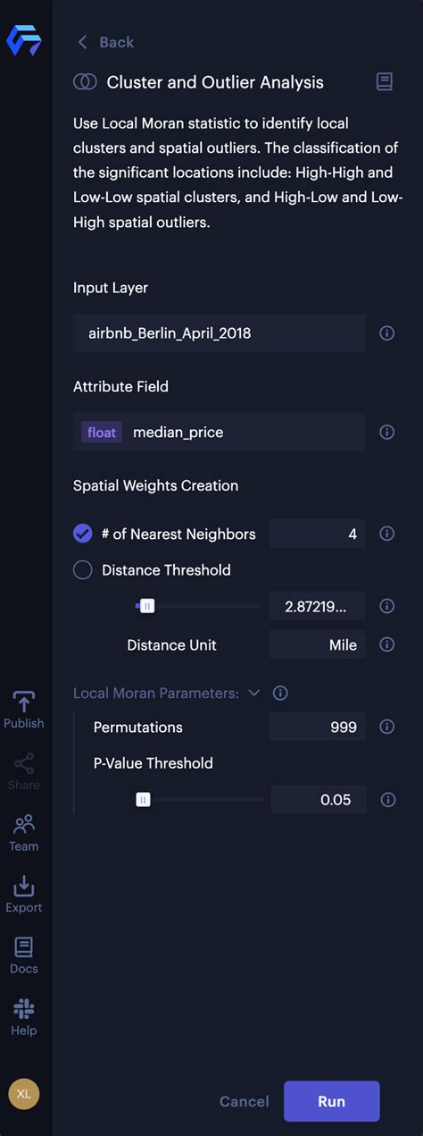 Cluster Outlier Analysis