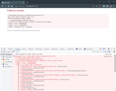 [web] uncaught referenceerror process is not defined with blank white screen · issue 17547