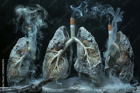Explore The Devastating Effects Of Cigarette Smoke On Lung Anatomy And