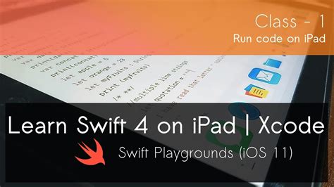 learn to code swift 4 on ipad with swift playgrounds youtube