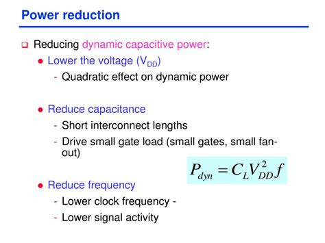 Ppt Ee534 Vlsi Design System Summer 2004 Lecture 7 Static Dynamic