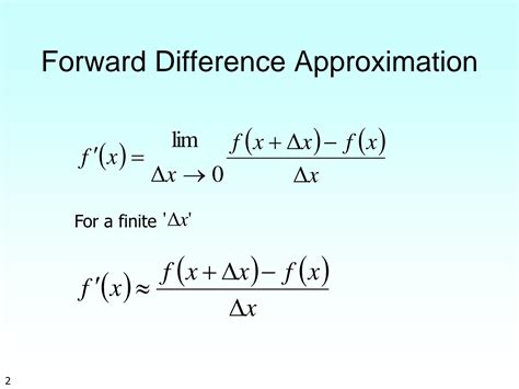 Solution Numerical Differentiation Continuous Functions Guide With