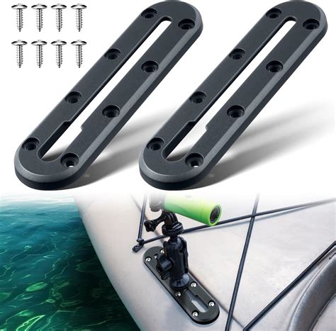 Hohean Kayak Track Kayak Low Profile Track For Fishing Rod Holder