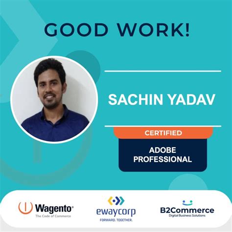 Eway Corp On Linkedin Congratulations Sachin Yadav On Becoming A
