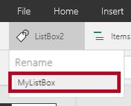 Using ListBox Control In Microsoft PowerApps