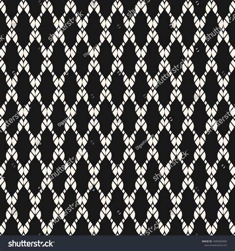 Vector Mesh Seamless Pattern Black White Stock Vector Royalty Free 1080603905 Shutterstock