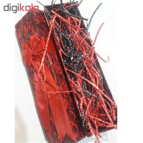 مشخصات، قیمت و خرید پوشال تزیینی کادو طرح آی لاو یو دیجی‌کالا