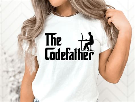 The Codefather Svg Computer Svg Coding Svg Programming Svg Etsy
