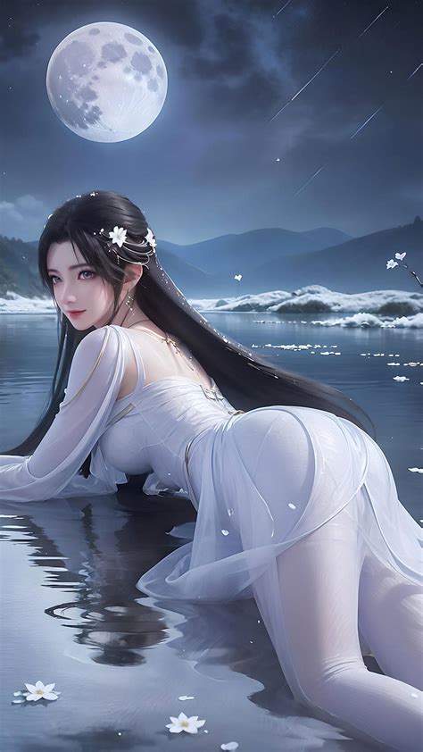 完美世界国漫女神清漪AI手机壁纸明媚惊艳 搜狐大视野 搜狐新闻
