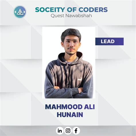 Society Of Coders On Linkedin Introducing The Team Of Society Of Coders 💻 Meet The Brilliant
