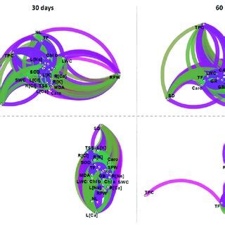 Correlation Network Plot Showing The Significant Correlations P