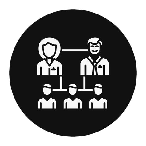 Premium Vector Employee Hierarchy Vector Illustration