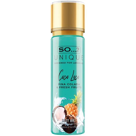 So Unique Coco Loco Body Mist 150ml Big W