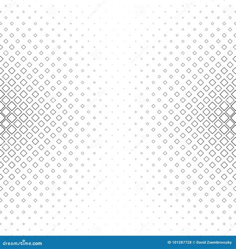 Black And White Abstract Square Pattern Background Stock Vector Illustration Of Black Fancy