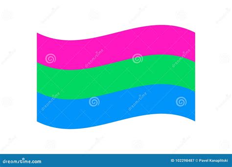 Polysexual Flag Colors Illustration Image Royalty Free Stock Photo CartoonDealer Com 221128521