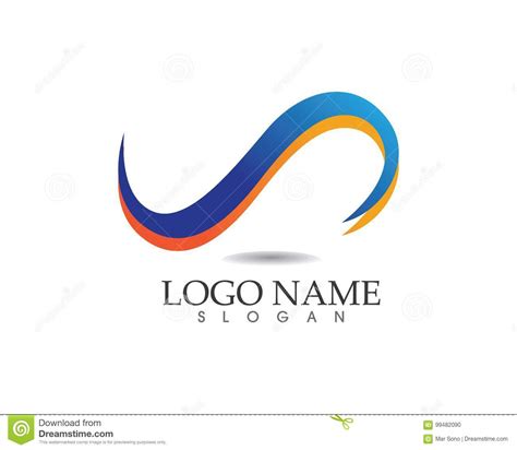 Infinity Logo And Symbol Template Stock Vector Illustration Of Abstract Motion