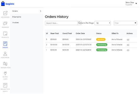 Bagisto Ecommerce Platform
