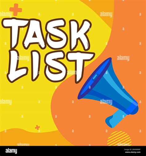 Handwriting Text Task List Business Concept Planification Reminder
